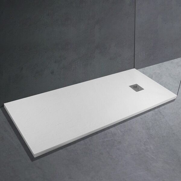 Solid Surface Shower Pan VS Tile - KKRsolid.com
