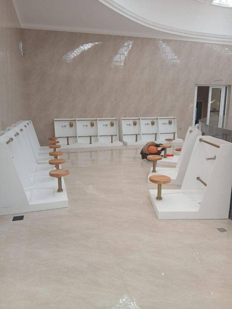 Wudu Wash Basin Supplier, Solid Surface Muslim Wudu Sink — How Do You ...